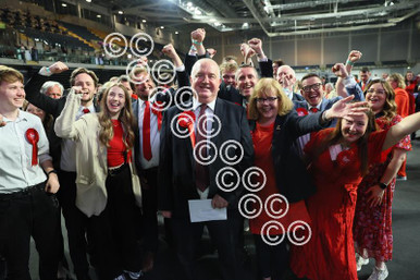40002160-UK parliament general election 2024 vote count at the Emirates ...