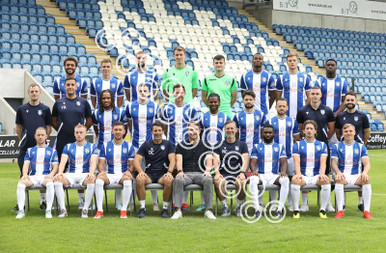 40009297-Colchester United 2024-25 season, left to right, back: Will ...