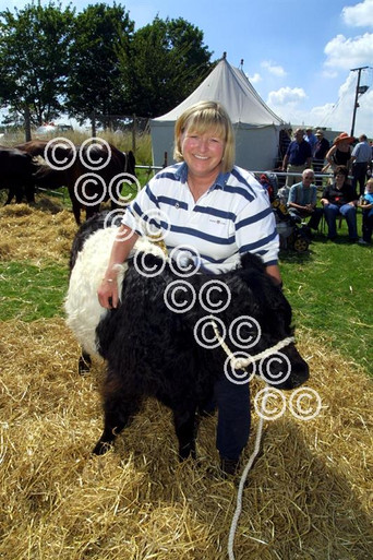 40013503-Ann Hartley, from Ellesmere, who won reserve champion in the ...
