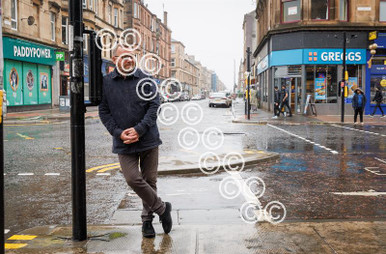 40030450-Writer Peter Mohan pictured on Victoria Rd, Govanhill, Glasgow ...