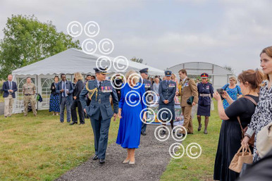 40036328-Queen Camilla, Honorary Air Commodore and Station Commander ...