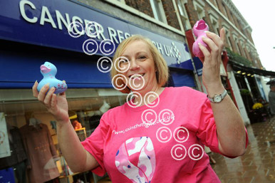 40041820-Breast cancer survivor Angela Lavery from Carlisle poses with ...