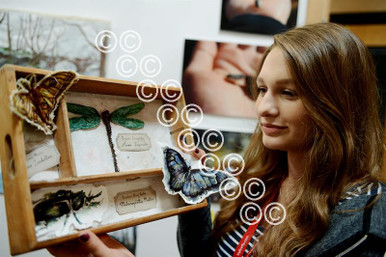 40056329-Cockermouth School's A Level art exhibition..Sandy Lockyer, 17 ...