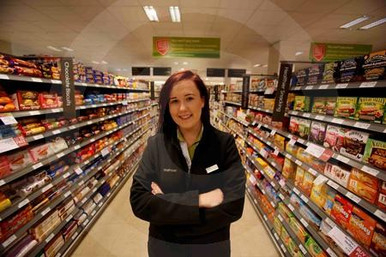 27131500-Waitrose staff celebrate annual bonus. The figure will be ...