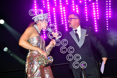 40063634-Host Nova David Nowakowski chats to Ellie Sax after her ...