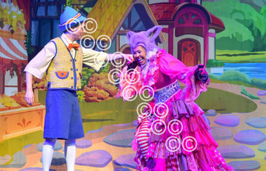 40077932-Ewan Goddard as Pinocchio with Monique Ashe-Palmer as Cat ...