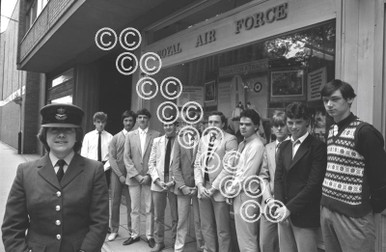 40087505-Wrexham bygones RAF recruits, Wrexham, June 1984. 574596694 ...