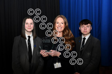 40095896-Head Teacher of the Year 2025 Lydia Naylor with head boy and ...