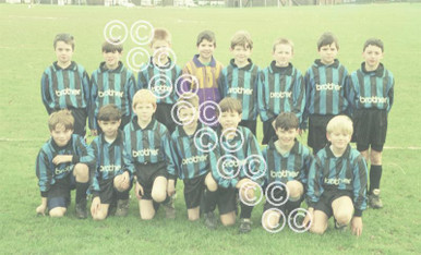 40097551-Wrexham Bygones Borras under 10's football team, January 1995 ...