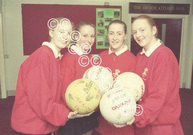 40097537-Flintshire bygones Deeside Netball Club players who have been ...