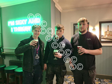 40112060-Troy Sullivan, Freddie Pollard and Luke Canham at King Street ...