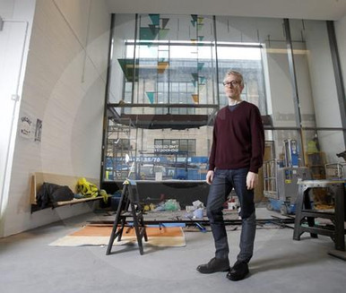 26786943-Turner prize winning artist Martin Boyce pictured in the ...