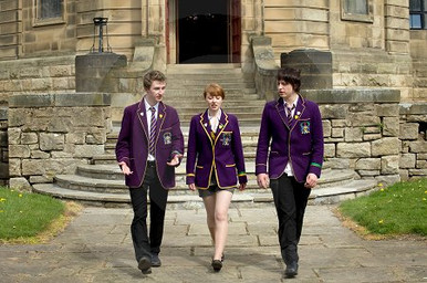14695835-Education Minister Mike Russell visits his old school, Marr ...