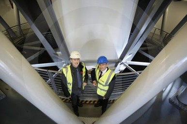 26827966-Science Centre Tower Reopening Pictured David Gillan left ...
