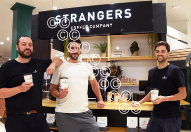 40117628-Strangers Coffee Company directors, from left, Samuel Maddocks ...