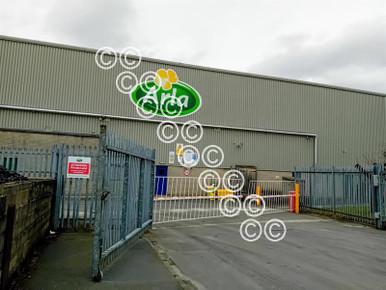 40121719-The entrance to Arla's Settle factory in Sowarth Field ...