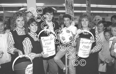 40123830-Wrexham bygones Mark Hughes at Woolworth in Wrexham for Sport ...