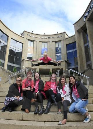 24950921-Pictured left to right April Cunningham,Kate Dunn,Lauren ...