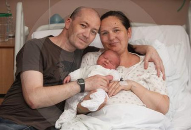 25143364-Photo: Colin Templeton Baby Ross Holmes, born at Glasgow s ...