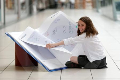 24536763-National Diary Week Pictured Rosie McKay 10 from Langside ...