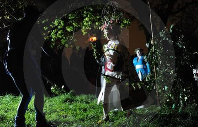 27585114-Beltane Festival on Calton Hill which marks the official ...