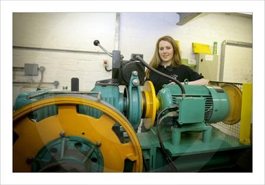 27742725-Brooke Martin Female apprentice lift engineer mechanic. By ...