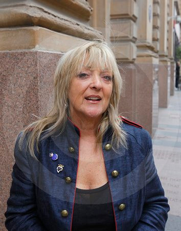 16192329-Lesley Graham pictured in the Fruitmarket in the Merchant City ...