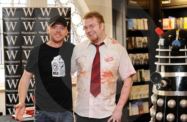 16294535-Simon Pegg signs his new book "Nerd Do Well" at Waterstones ...