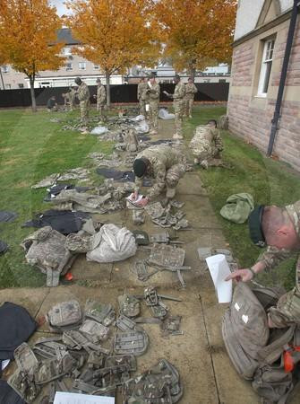 22897850-Stocjtaking members of 3rd battalion The Rifles at Edinburgh s ...