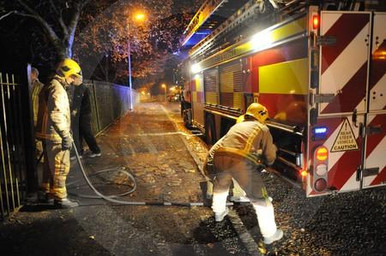 22972687-Photo Jamie Simpson. Ride out with Strathclyde Fire and Rescue ...