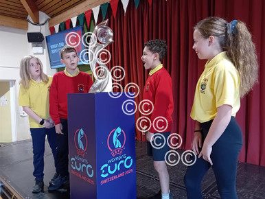 40313821-Penygloddfa CP School pupils Emily Wheeldon, Matthew Jones ...
