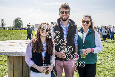 40314140-Bedale point to point races. From left, Niamh Appleyard, Alfie ...