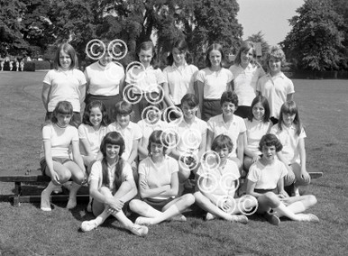 40358786-Wrexham bygones Grove Park School girls' sports winners, July ...