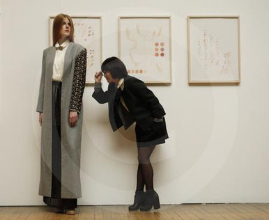 18552171-Ieva Gurklyte, left, a model with Model Team pictured wearing ...