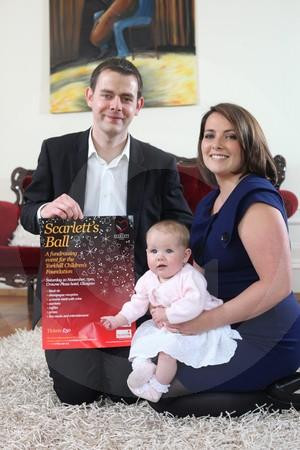 22146475-The Dougan Family, Peter, Nichola, son Nathaniel with Scarlett ...
