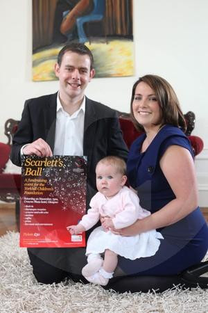 22146476-The Dougan Family, Peter, Nichola, son Nathaniel with Scarlett ...