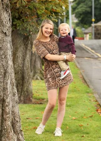 25666287-Ruth Sweeney left St Ninians at 16 when she was pregnant. She ...