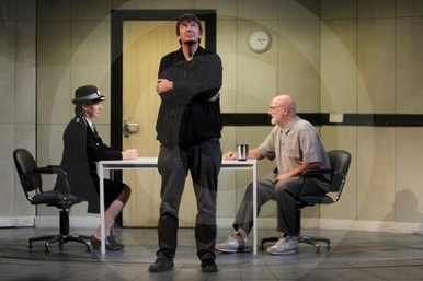 25774883-Dark Road 1 SA : Writer Ian Rankin with actors Maureen Beattie ...