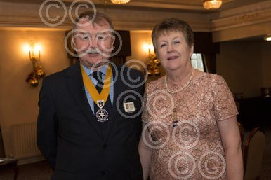 34691688-Edward and Cliona Kear attend the Rotary Club of Durham and ...