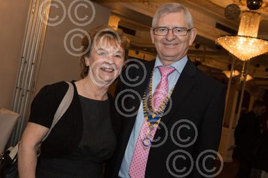 34691743-John and Cynthia Wilkinson attend the Rotary Club of Durham ...