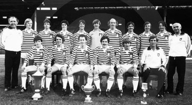22461493-etm3089 Millennium Memories A team photo of the Queens Park FC ...