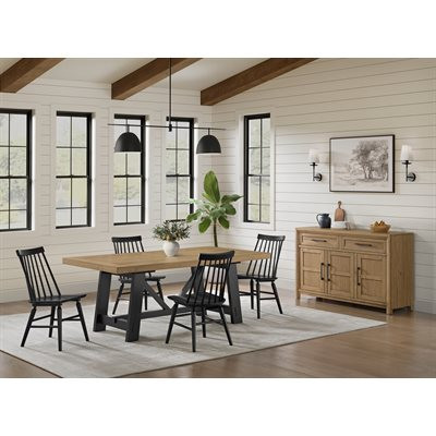 The Charleston 5pc Dining Set is available at Cramers Home Furnishings ...