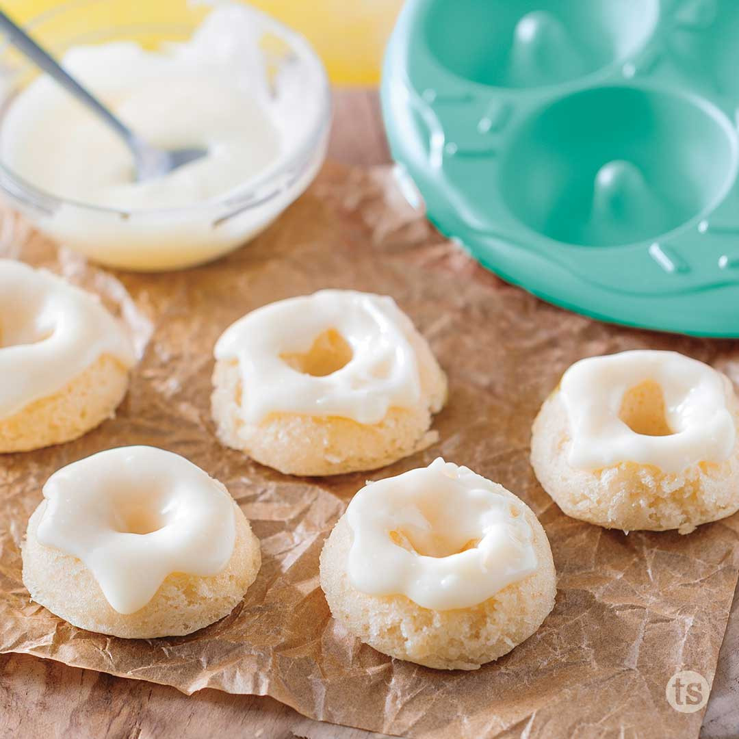 Microwaveable Mini Donut Pan - Teal