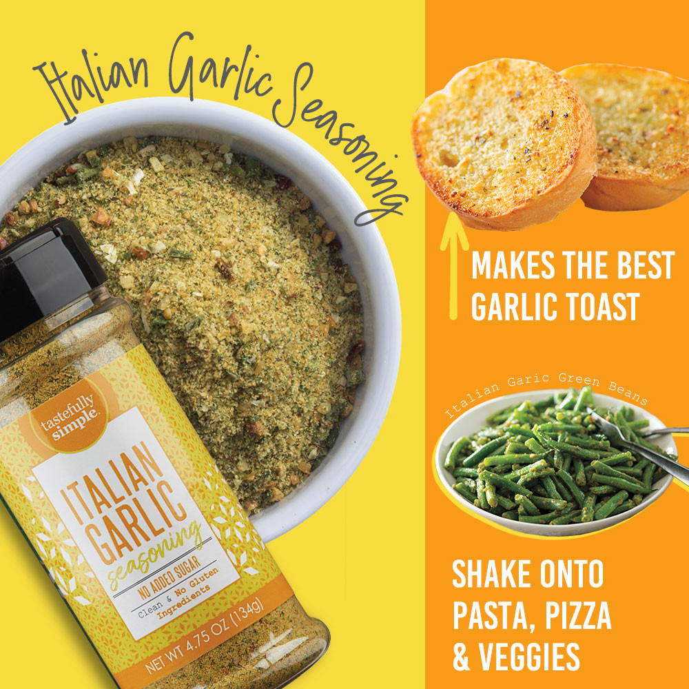 Italian Garlic Seasoning | Tastefully Simple