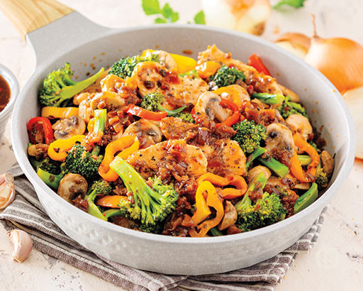 Savory Chicken & Veggie Skillet