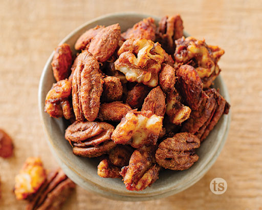 Sweet & Spicy Cinnamon Nuts