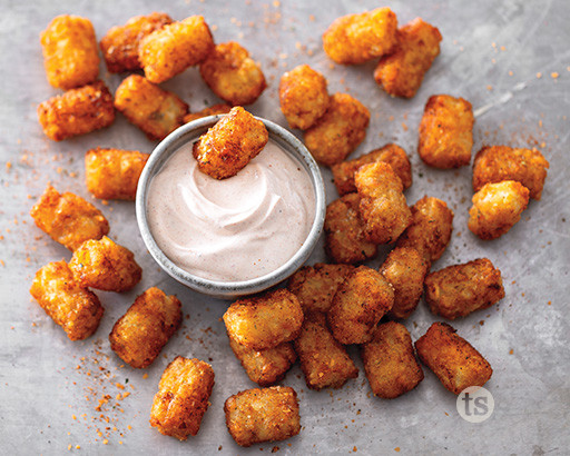 Maple Bacon Smoked Tater Tots