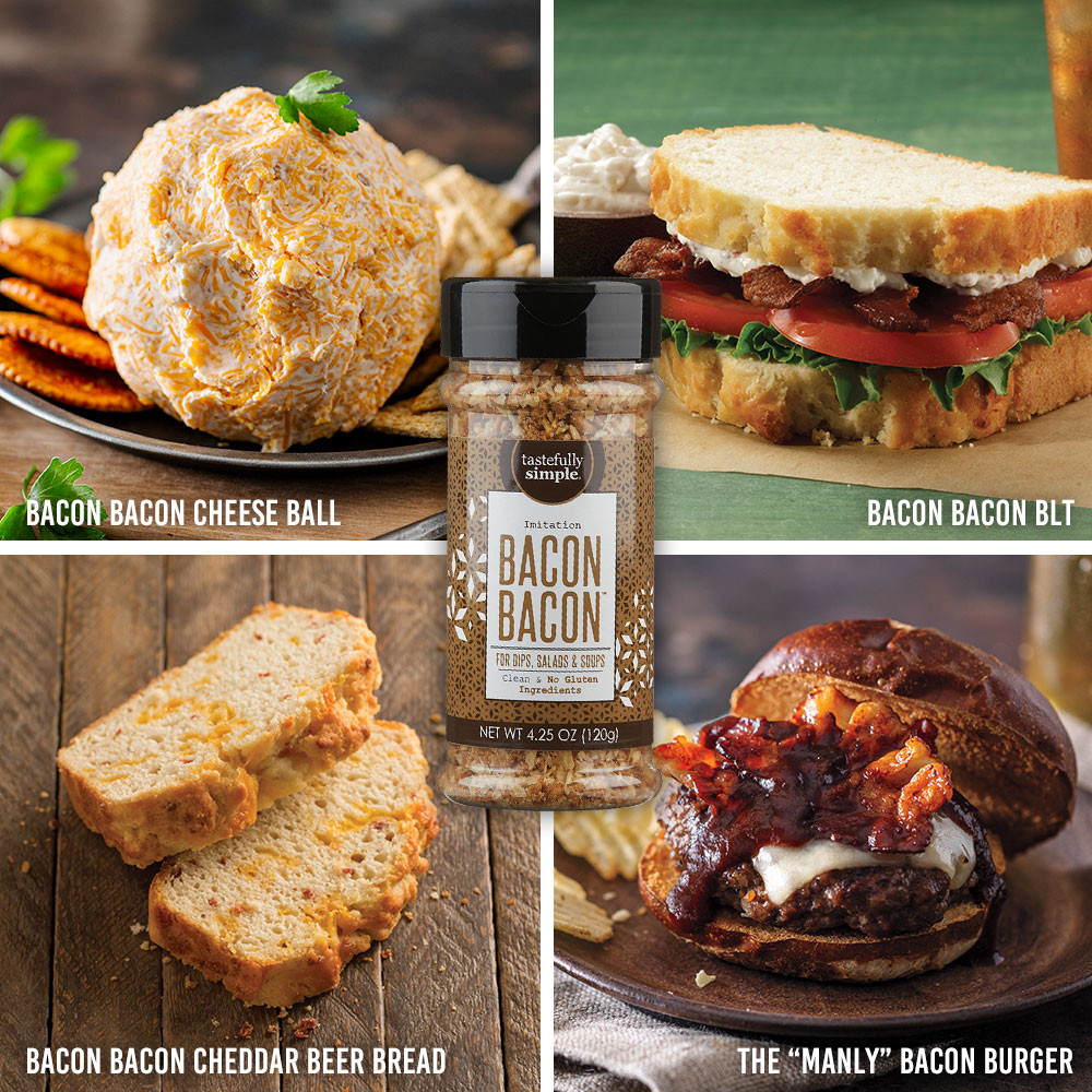Bacon Bacon Seasoning | Tastefully Simple