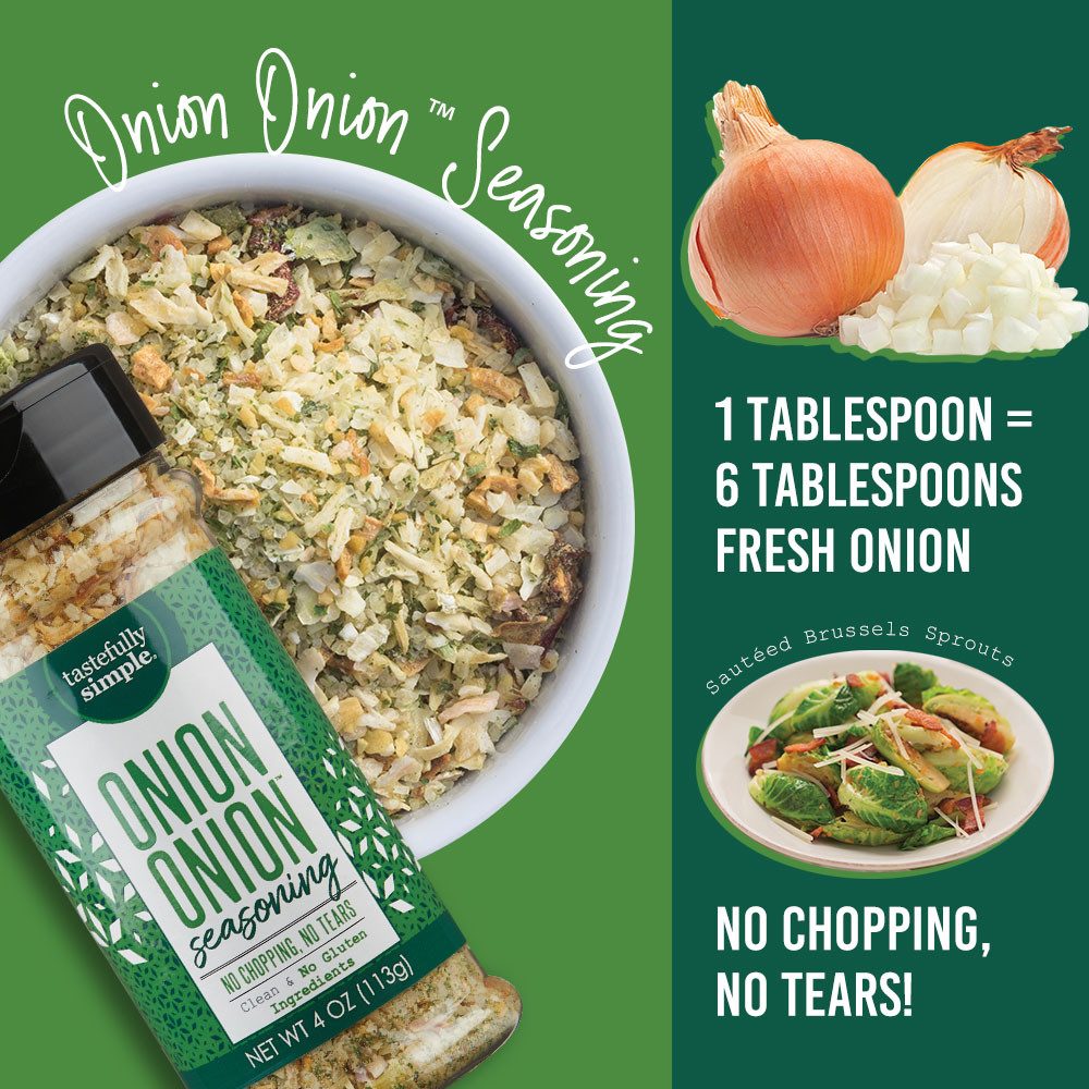 Onion Onion™ Seasoning Value Pack | Tastefully Simple