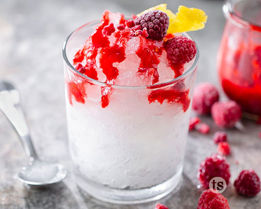Raspberry Lemonade Slush